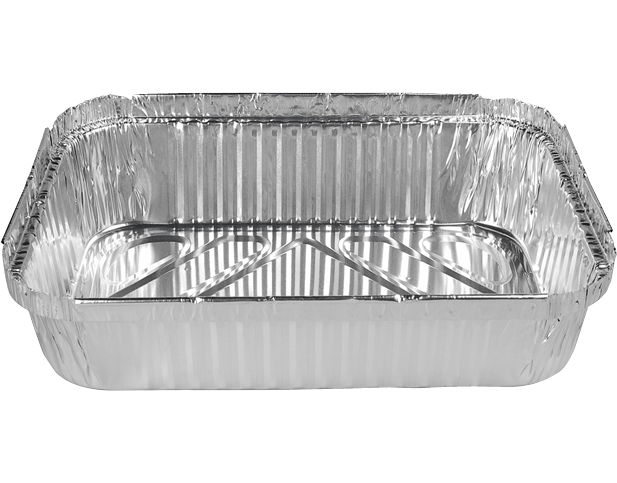 Extra Large Deep Rectangular Tray | Non-perforated Foil | Castaway NZ